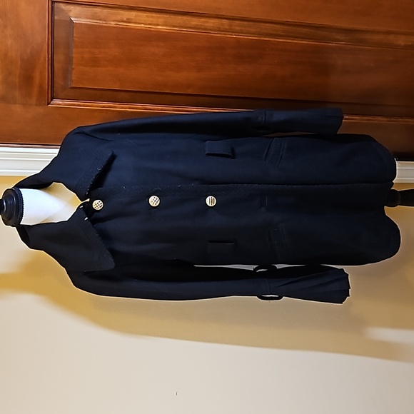 Baby Phat | Jackets & Coats | Baby Phat Coat Trench L Large Black Gold ...